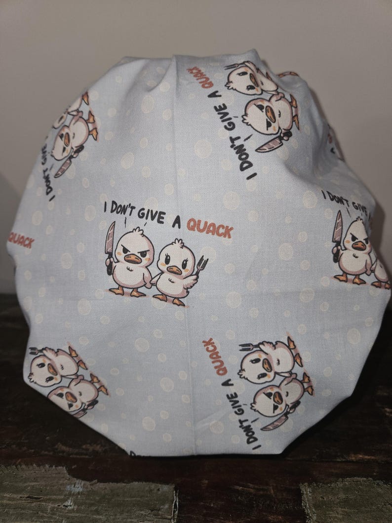 Quack Ducks (2 Prints) Surgical Scrub Bouffant Hat - Etsy