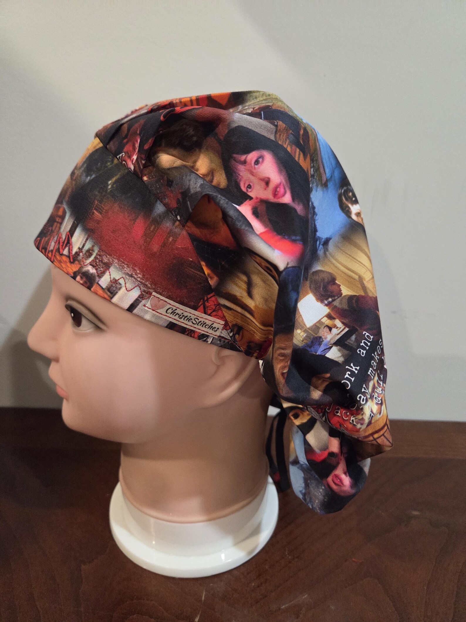 Redrum, Scary Movie (3 Prints) Surgical Scrub Bouffant Hat - Etsy