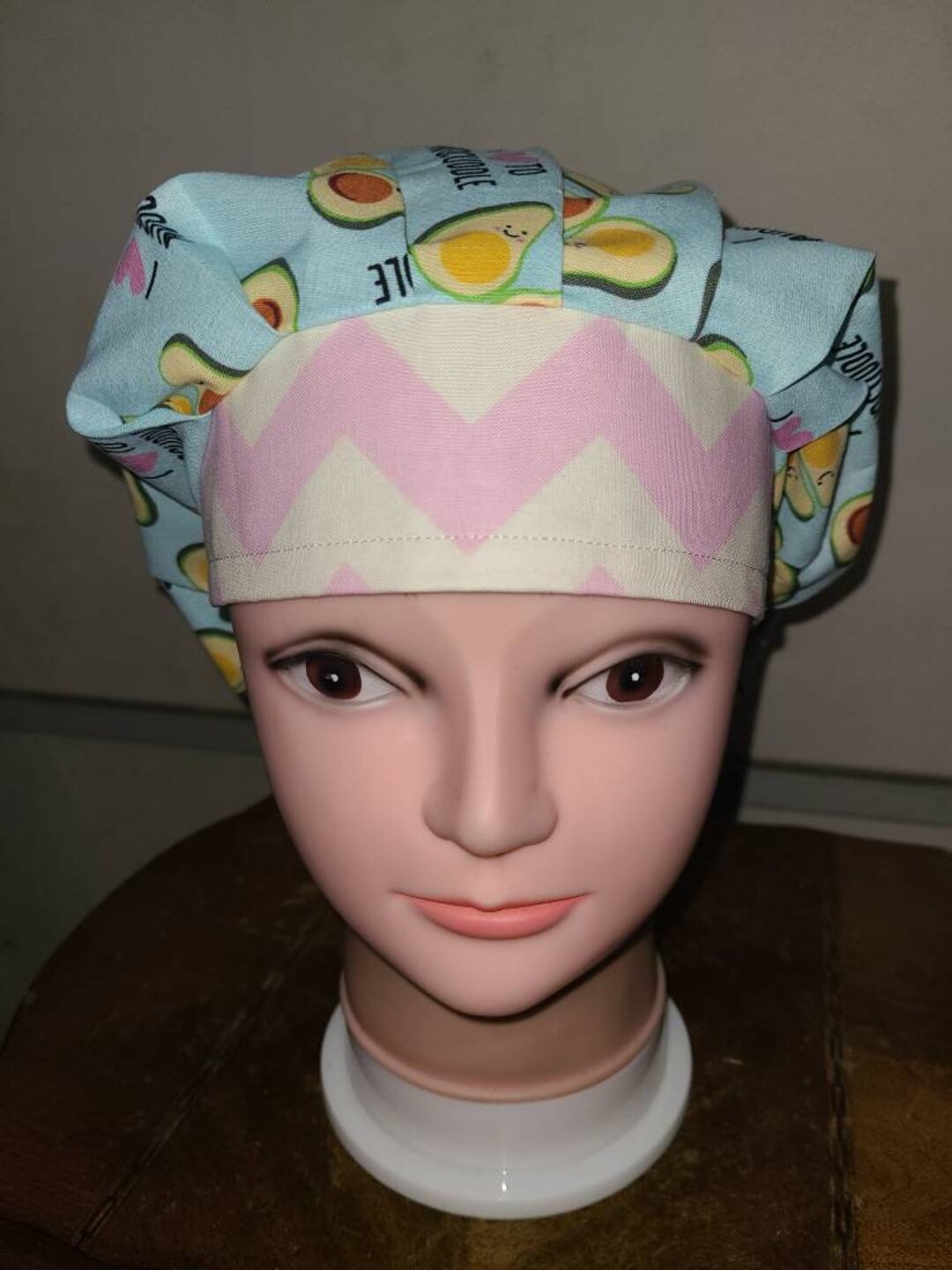 Avo-cuddle Surgical Scrub Bouffant Hat - Etsy