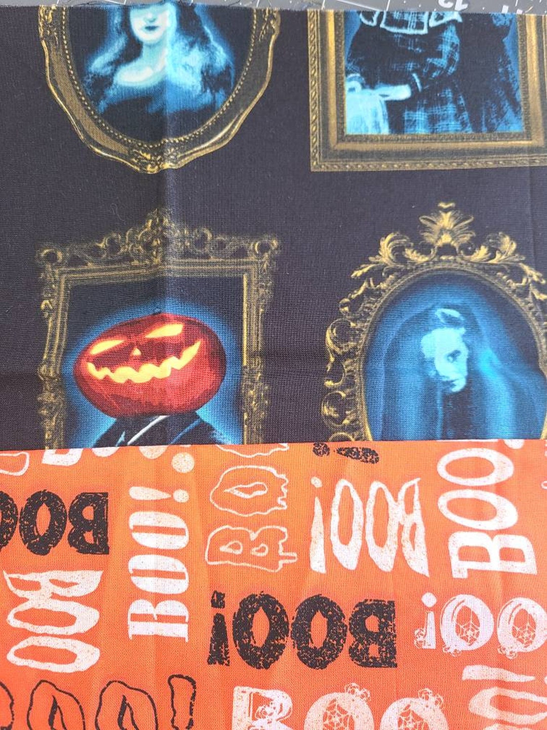 Haunted Portraits, Boo Band Surgical Scrub Bouffant Hat - Etsy