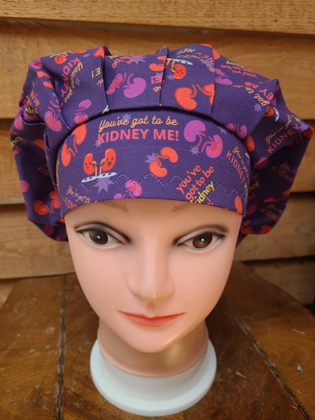 You've Got to Be Kidney Me, Kidneys, Urology Surgical Scrub Bouffant ...