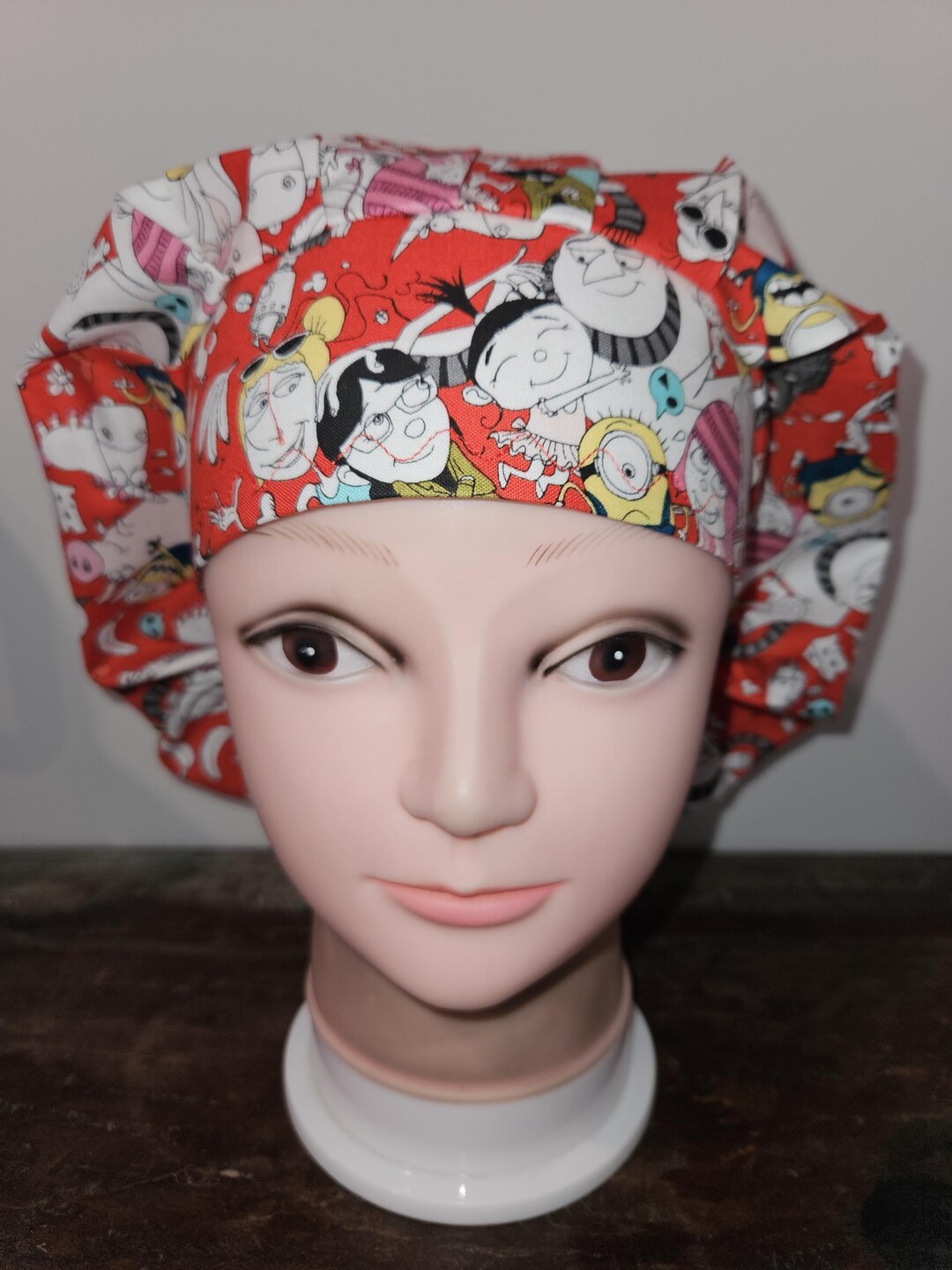Cartoon Movie (5 Prints) Surgical Scrub Bouffant Hat - Etsy