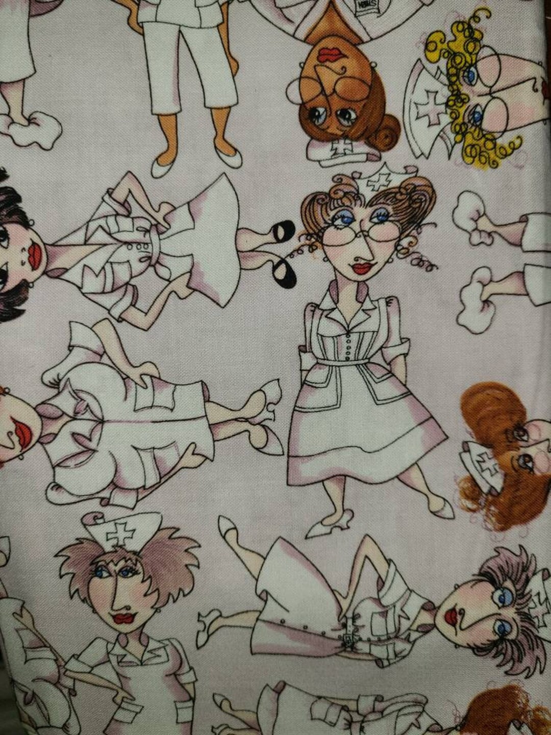 Nurses Cartoon Surgical Scrub Bouffant Hat - Etsy