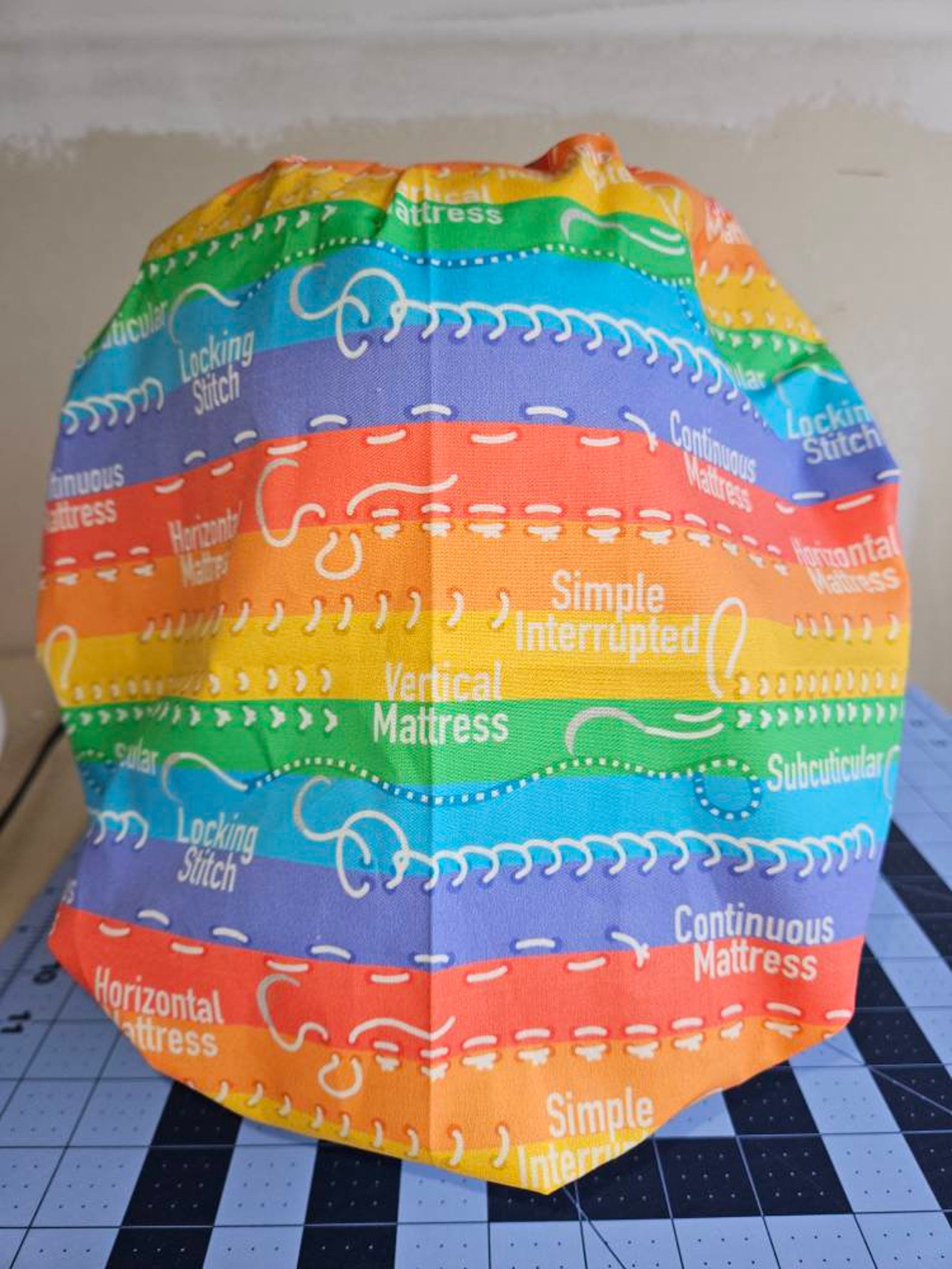 Surgical Assistant Stitches Surgical Scrub Bouffant Hat - Etsy
