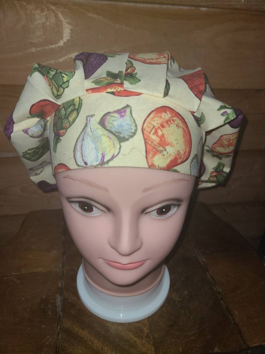 Vegetable Medley (4 Prints) Surgical Scrub Bouffant Hat - Etsy