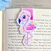 Kawaii Floral Flamingo Magnetic Bookmark - Etsy