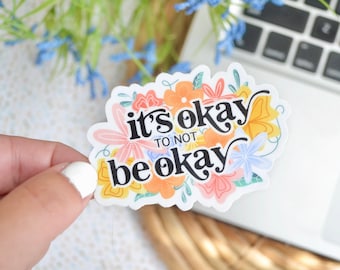 Its Okay Sticker - Etsy