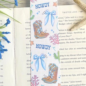 Coastal Cowgirl Bookmark Set or Individual | Cowboy Romance Bookmarks ...