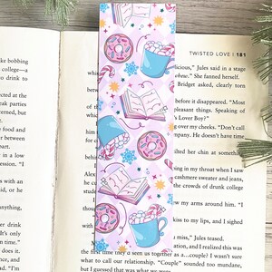 Sugar Plum Candy Bookmark Set or Individual, Holiday Bookmark ...