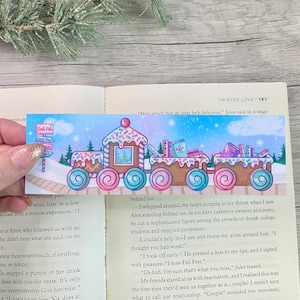 Sugar Plum Candy Bookmark Set or Individual, Holiday Bookmark ...