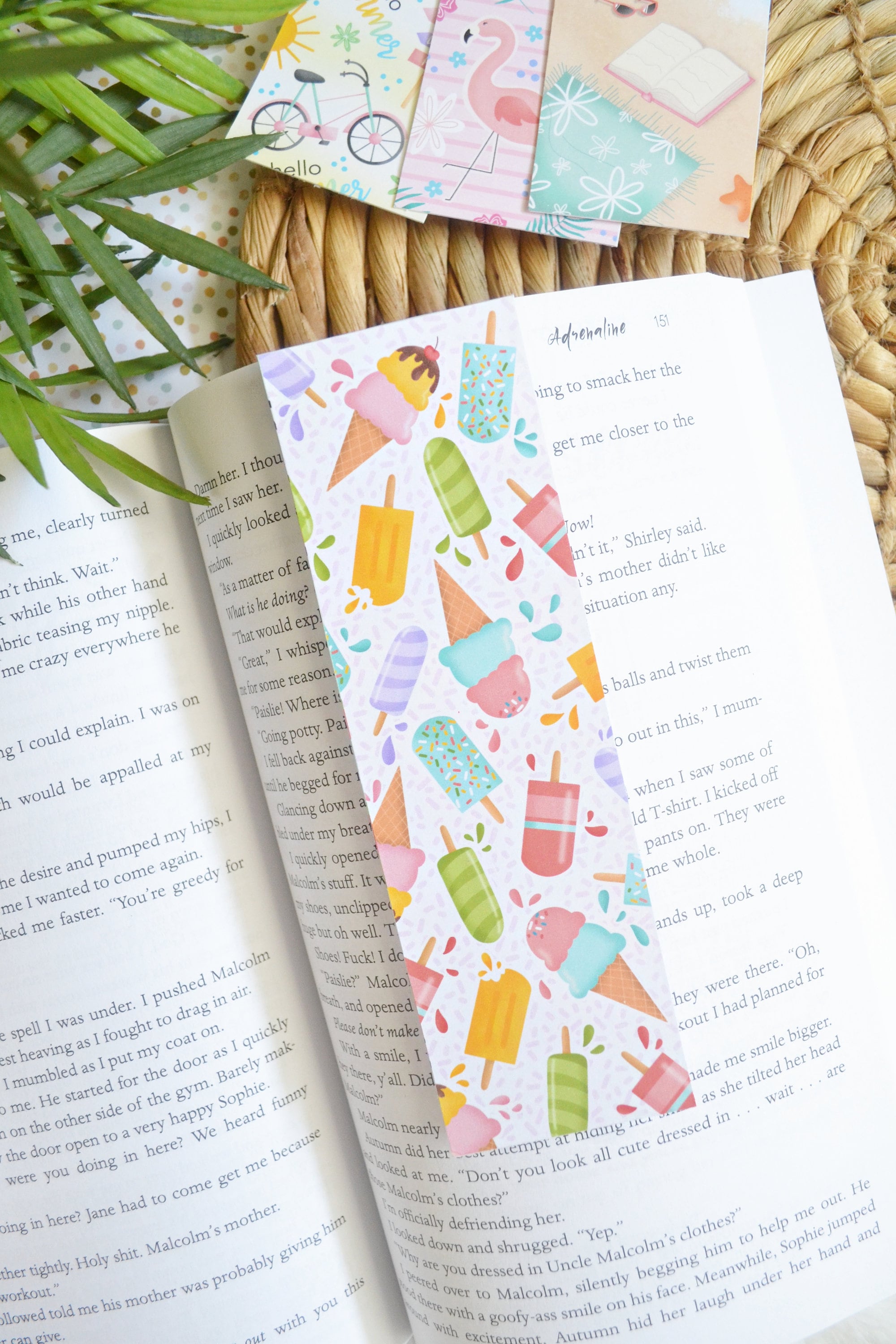 Summer Bookmarks Bookmark Set or Individual Summer | Etsy