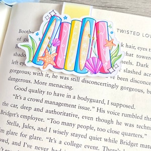 Summer Book Stack Magnetic Bookmark | Bookmark | Magnetic Bookmark ...
