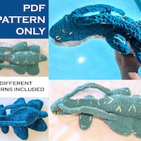 Water Dragon Crochet Pattern (ilu Navi ) - Etsy