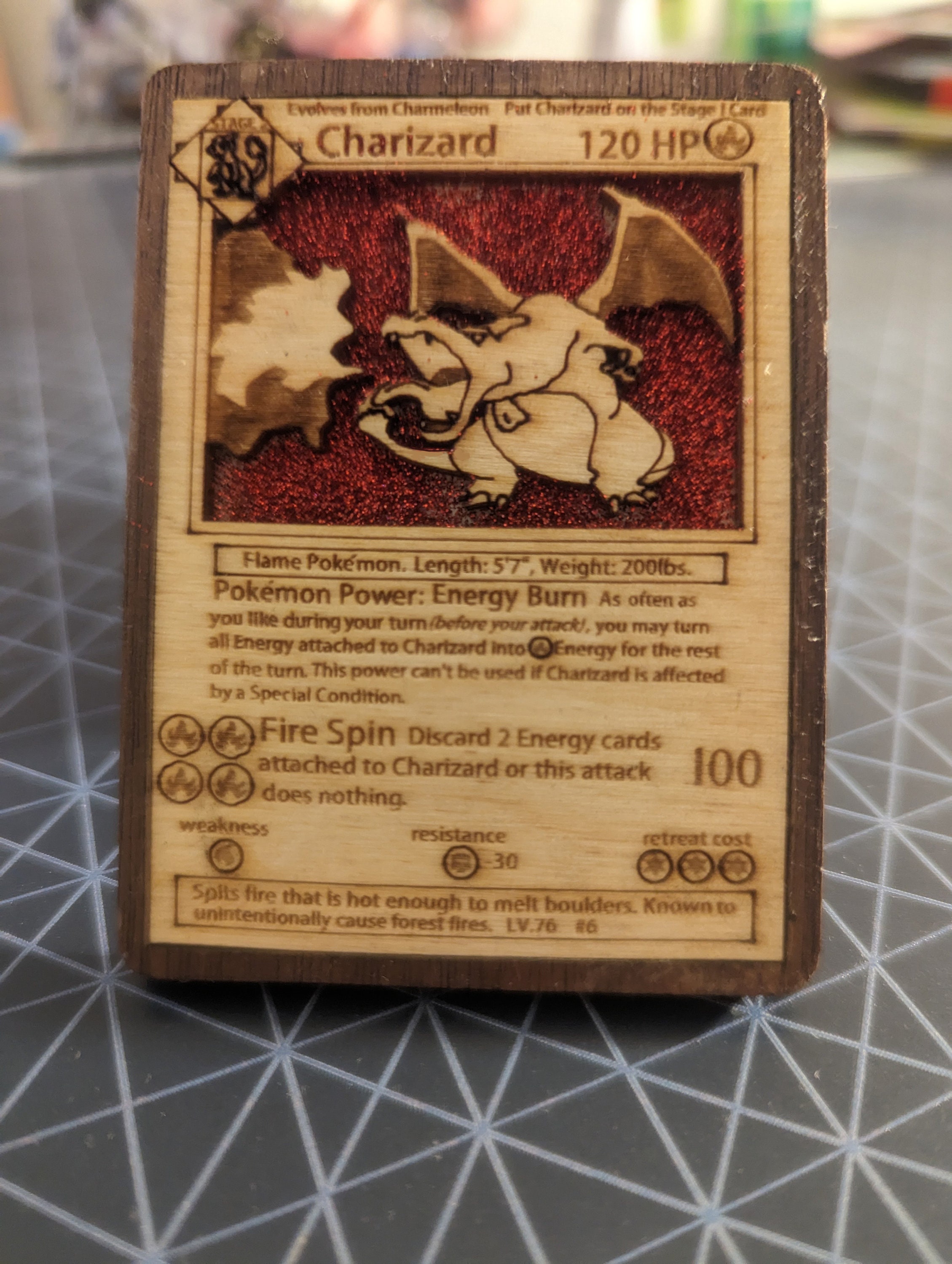 Charizard Pokemon Card - Etsy