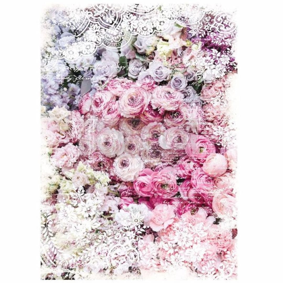 Prima Decoupage Paper, Prima Esmee Paper, Esmee, Re-design With Prima ...