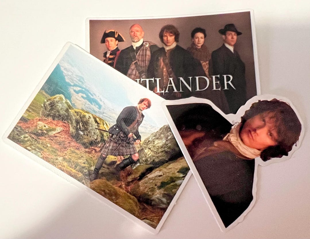 Outlander Stickers, Waterproof Stickers, Fraser's Ridge Stickers, Jamie ...