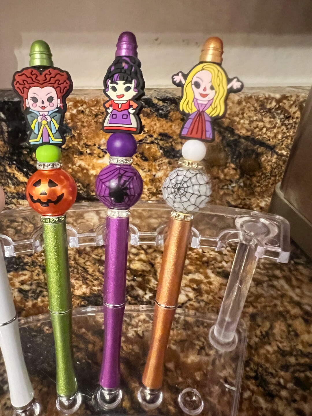 Beaded Pen, Pen, Beaded Ball Point Pen, Cute Pen, Fun Pen, Halloween ...