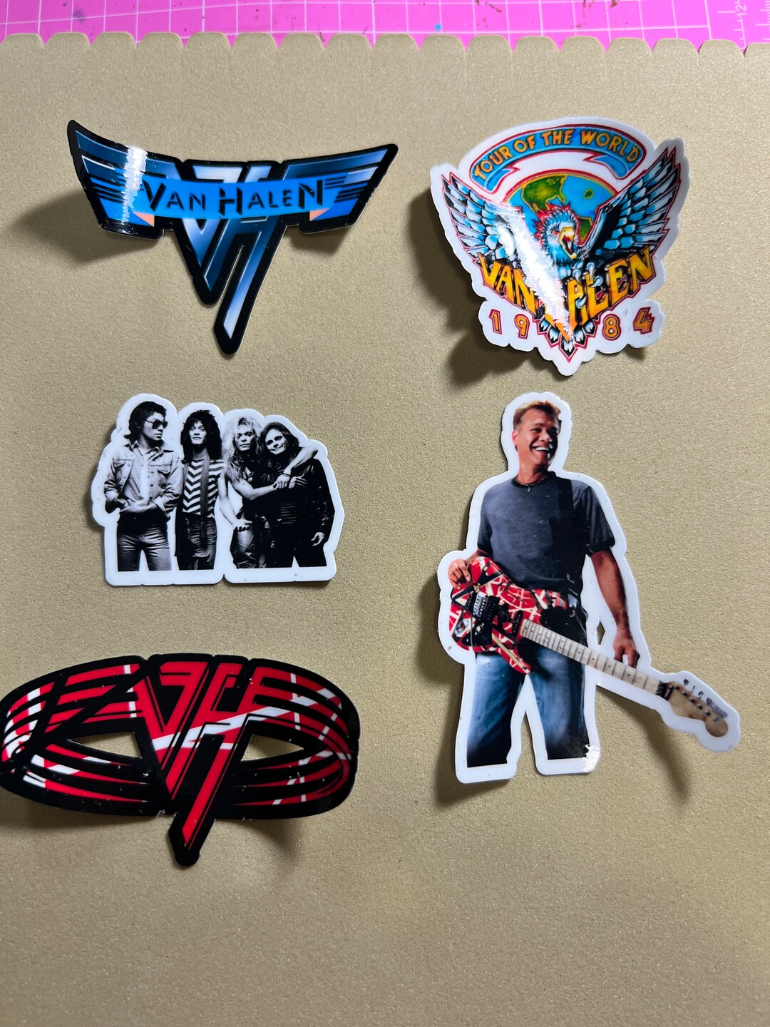 Van Halen Sticker Sticker Decal Van Halen Decal Van Halen - Etsy