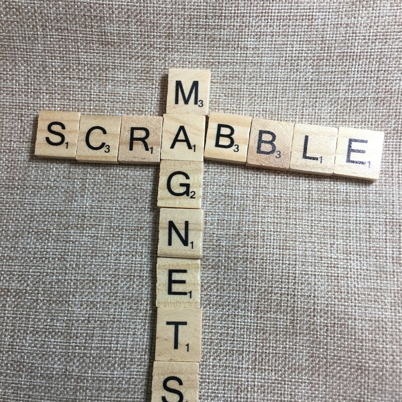 Scrabble Tile Magnet - Etsy