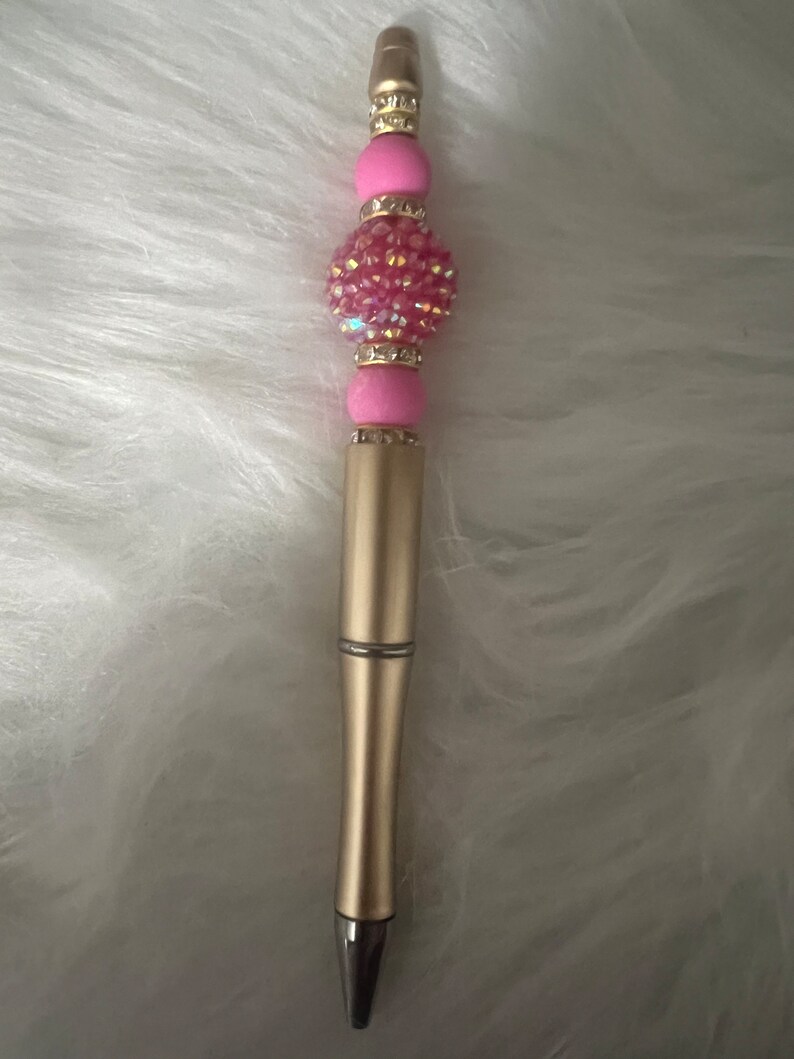 Beaded Pen Pen Beaded Ball Point Pen Cute Pen Fun Pen - Etsy