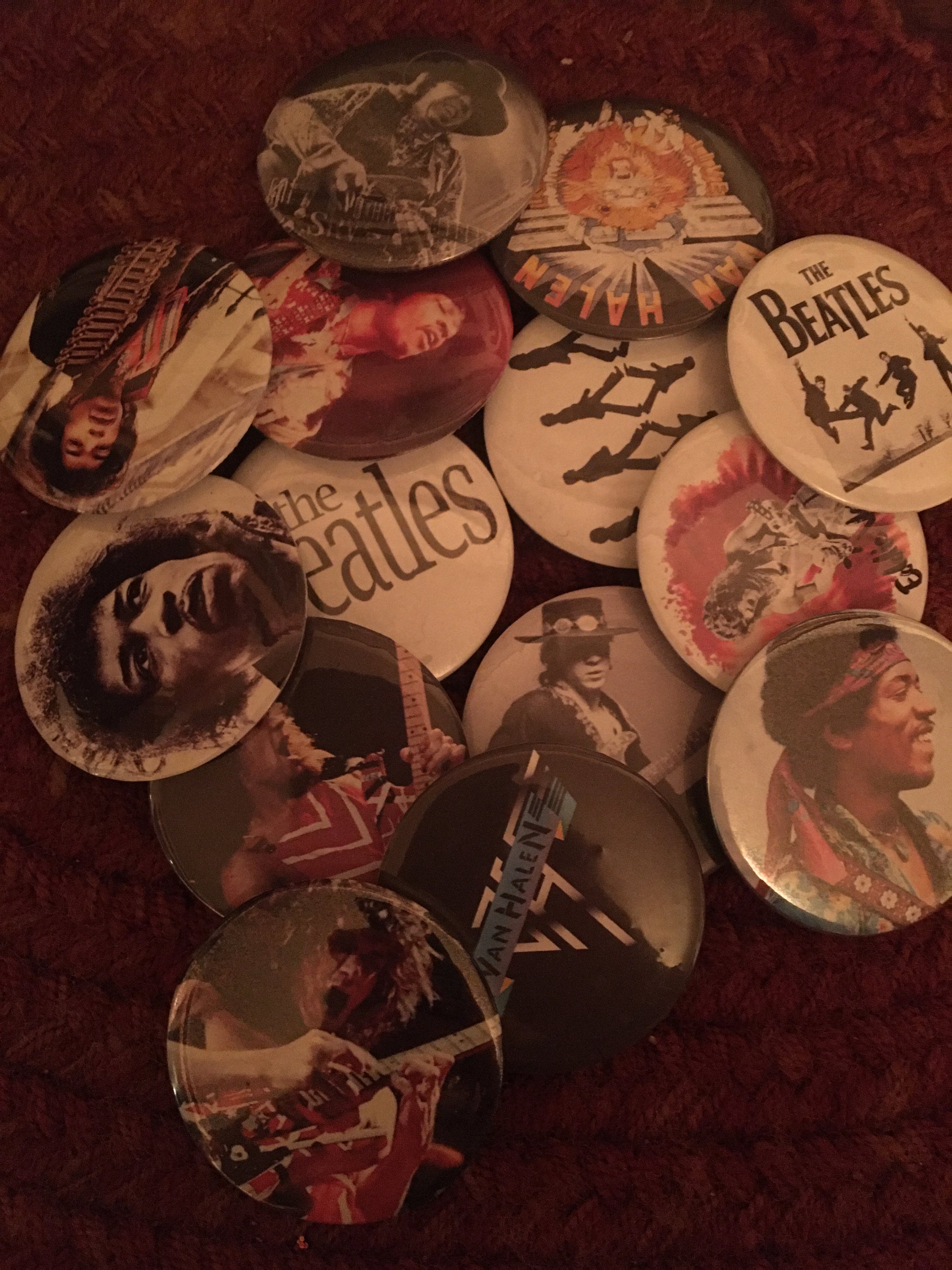 Rock N Roll Buttons, Buttons, Rock Pins, Rock Pin Backs, Pin Backs ...