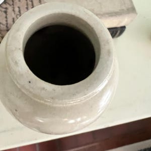 Large Virol Bone Marrow Antique English Advertising Pot; Stoneware ...