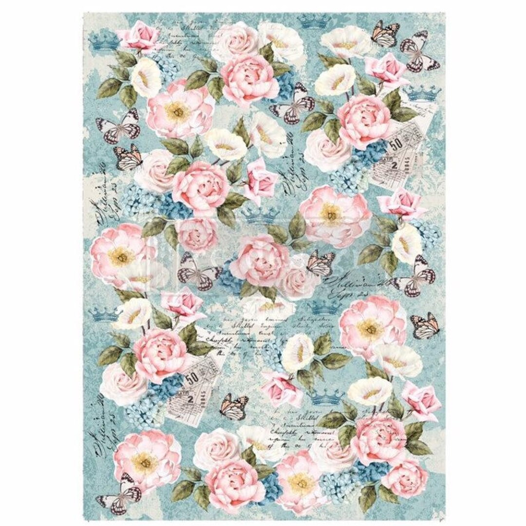 Prima Zola Decoupage Paper, Re-design With Prima Zola Decoupage Tissue ...