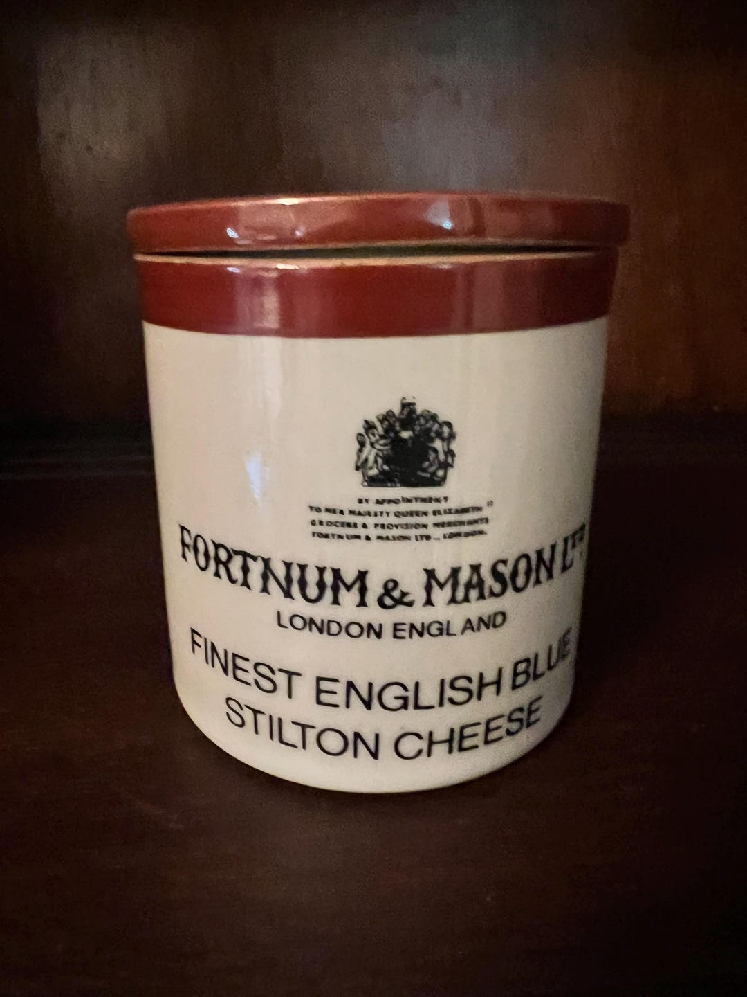 Fortnum & Mason Stilton Blue Cheese Crock, Stilton English Blue Cheese ...