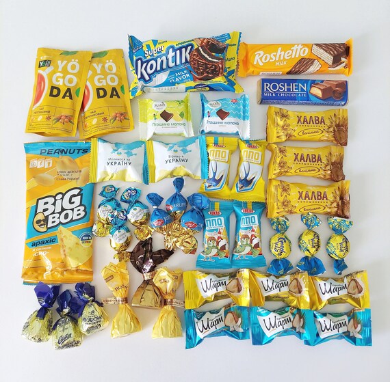 Ukraine Candies Ukrainian Candy Lovers Sweet Snacks Gift Box Candies
