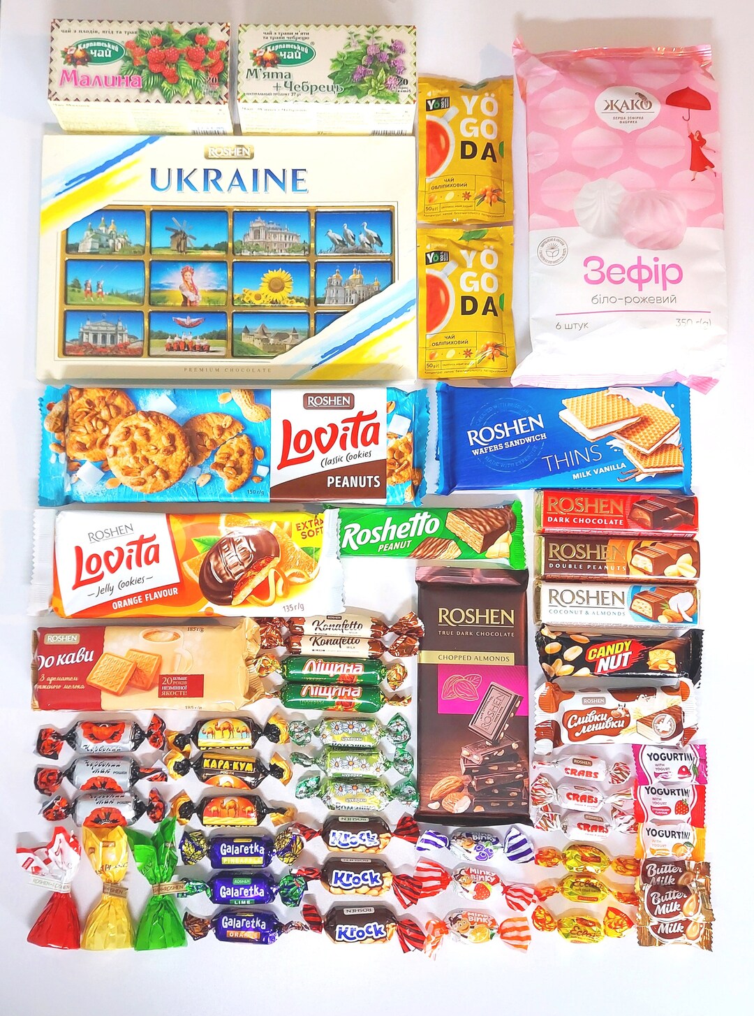 Ukrainian Candy Mystery Box Ukrainian Gift Authentic Sweets From ...