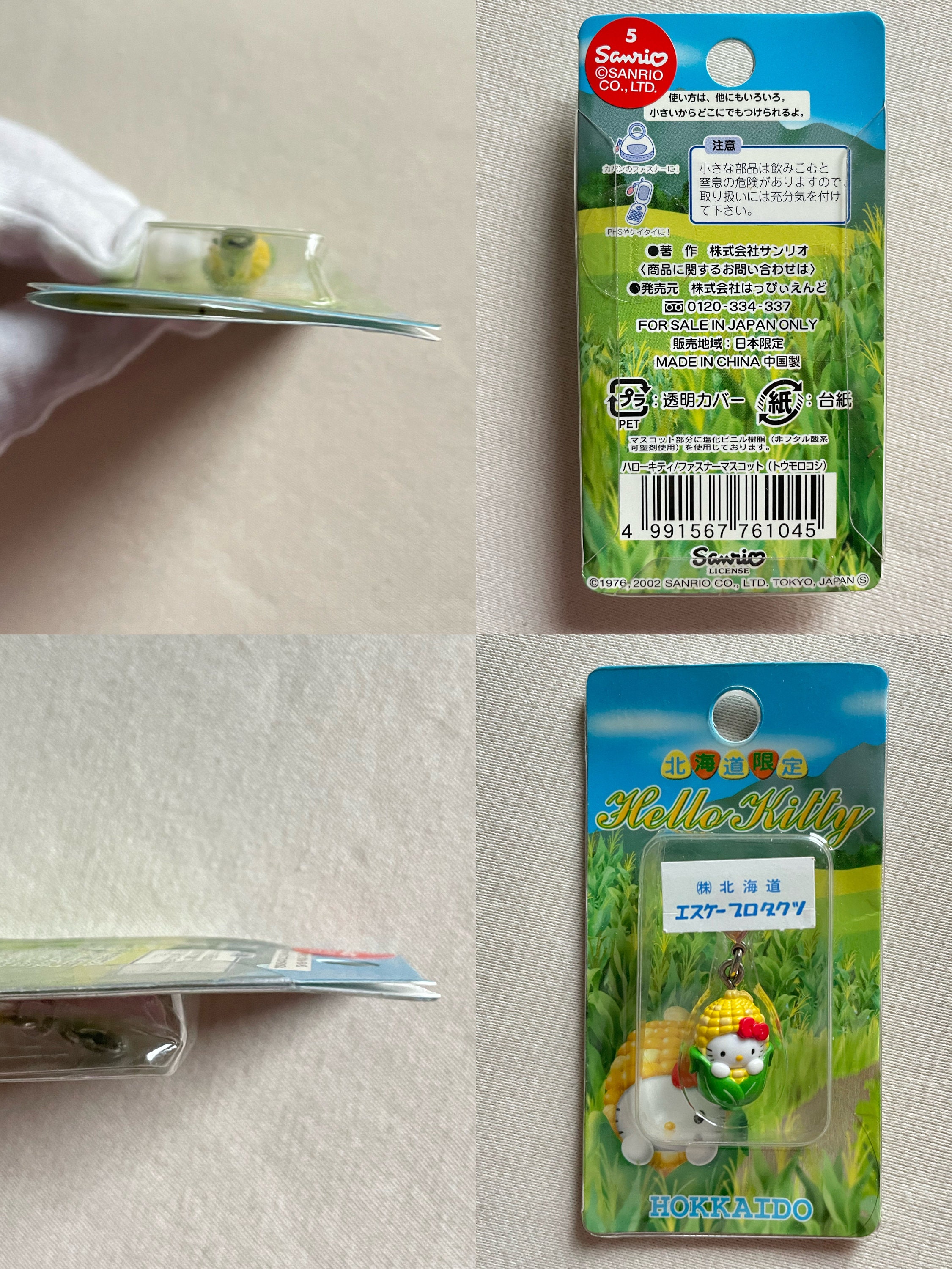 Hello Kitty Vintage Gotochi Food Harvest Series Box Version Charm Strap ...