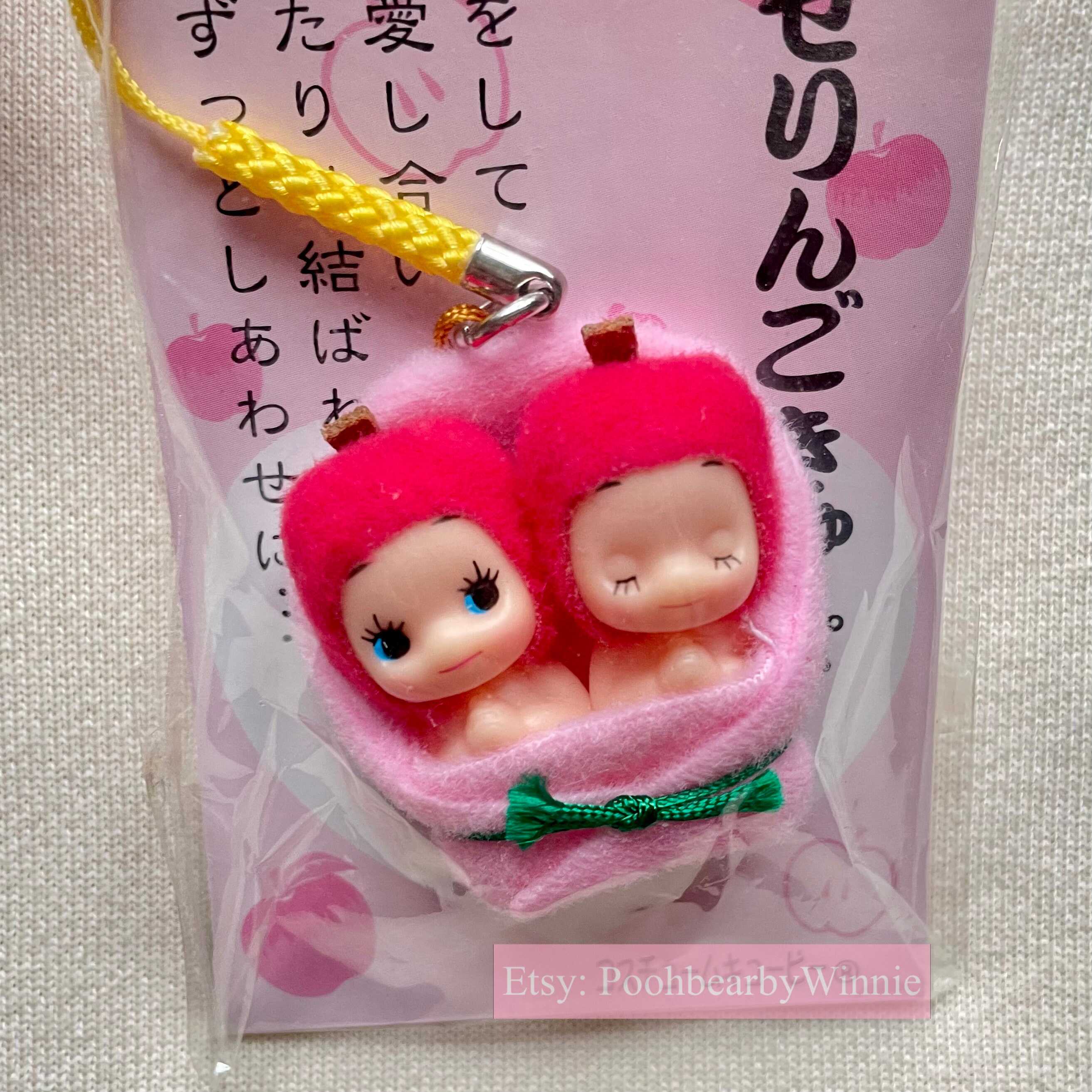 Apple Version Kewpie QP Vintage Gotochi Good Luck Twins in a - Etsy