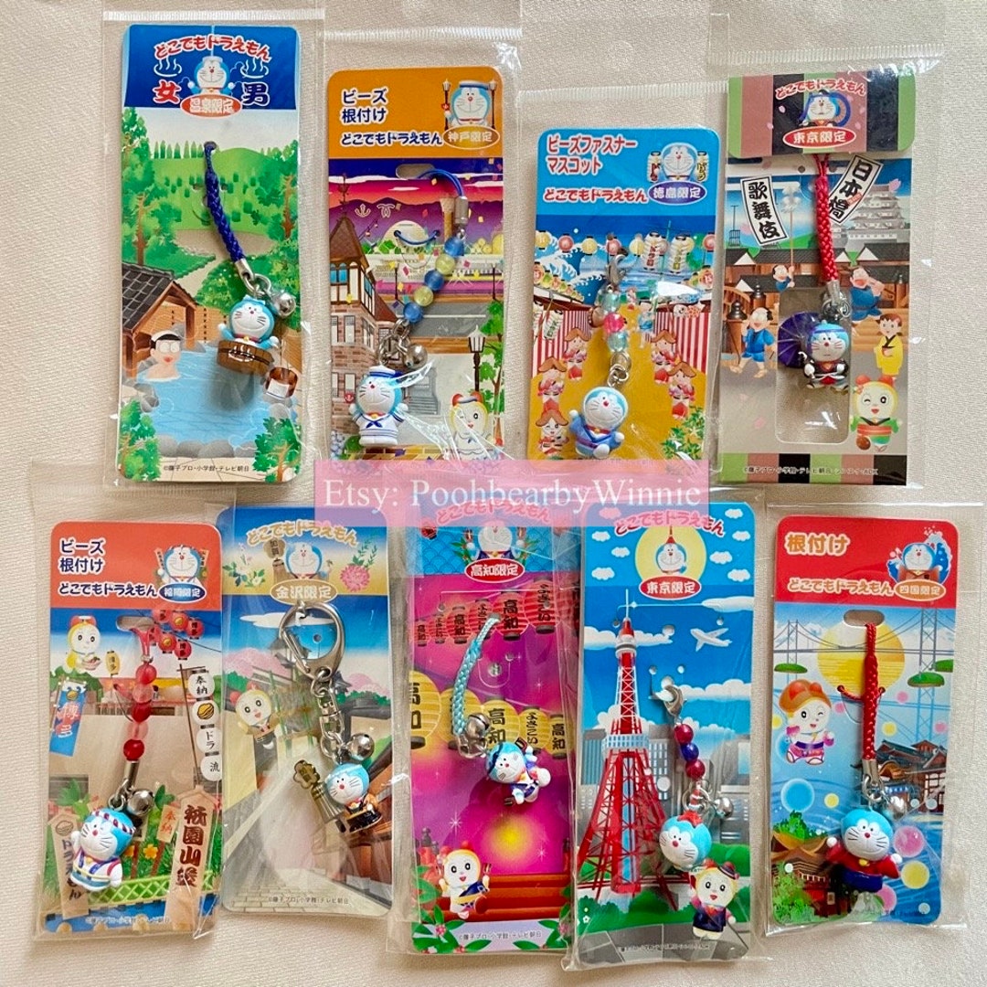 Doraemon Vintage Gotochi - Summer Festive Costume Charm Strap - Etsy