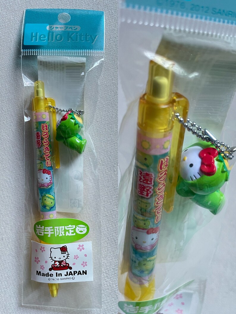 Hello Kitty Vintage Gotochi Mechanical Pencils With Kawaii - Etsy