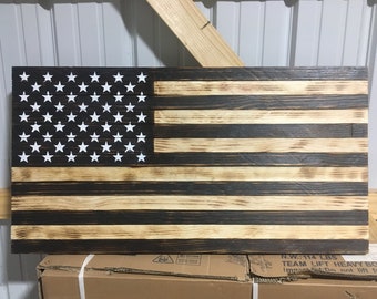 Rustic American Flag - Etsy