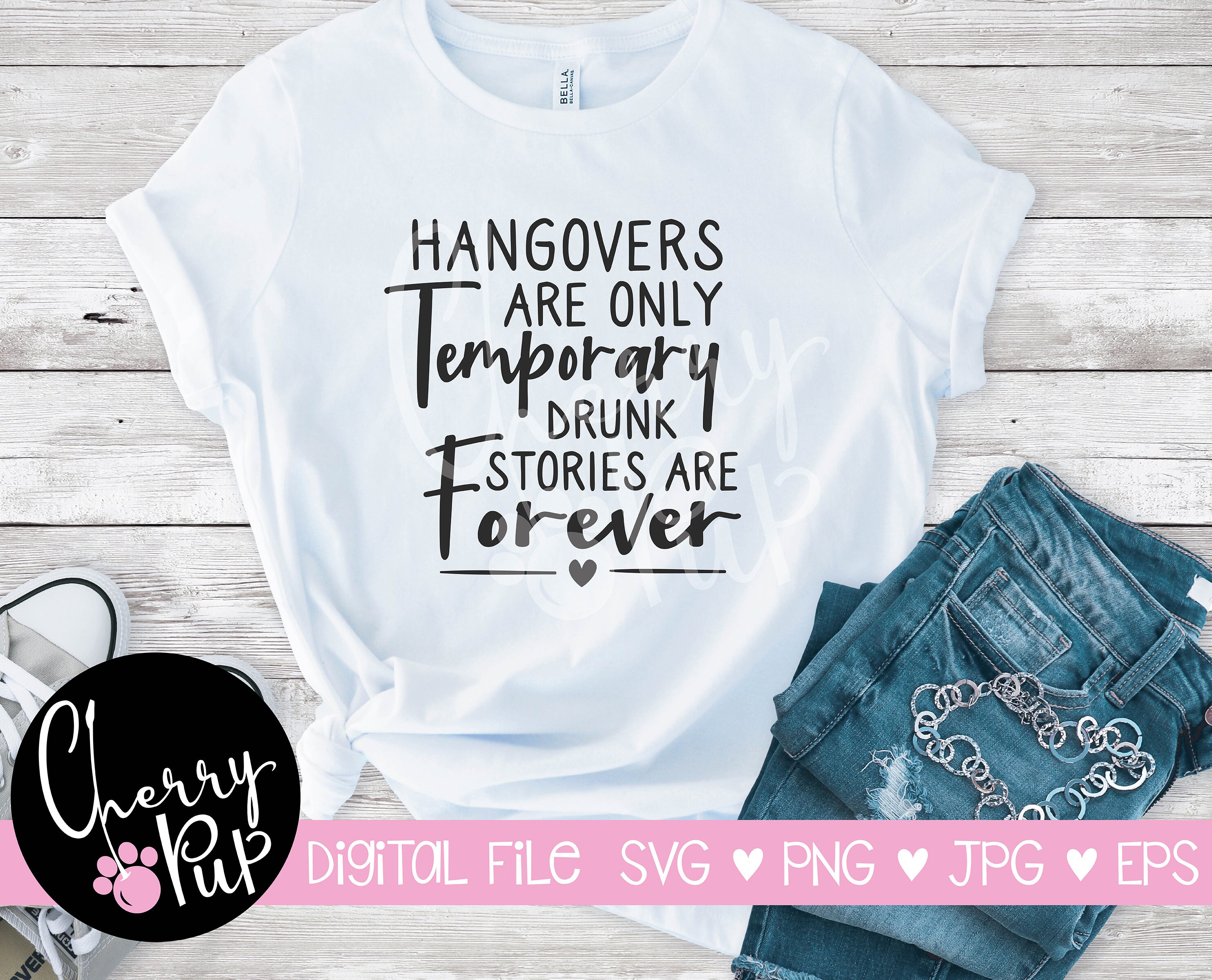 Svg Files for Cricut, Silhouette Designs, Hangovers Are Only Temporary ...