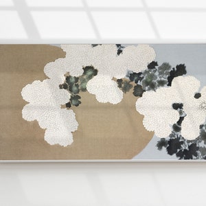 Samsung Frame TV Art | Vintage Flowers Japanese Art | Blossom Painting ...