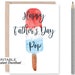 Popsicle Happy Father's Day Pop Fathers Day Card, Red White Blue Bomb ...