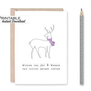 Happy Easter Egg Card Printable, Cute Deer and Baby Chicks Easter Cards ...