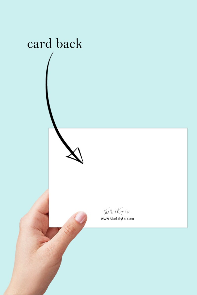 Rainbow Miss You Card, Wish You Were Here, Long Distance Card, Thinking ...