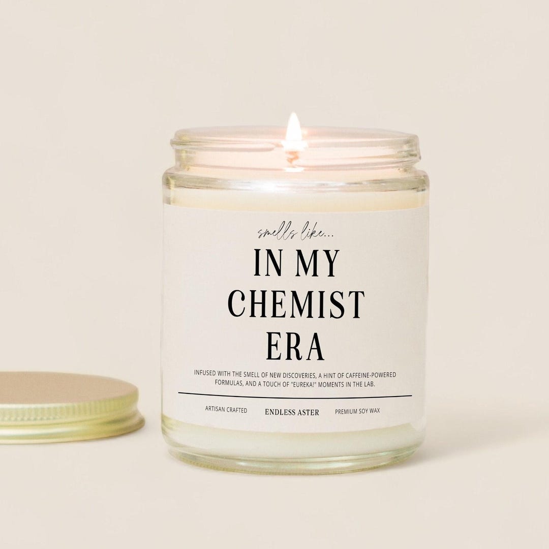 In My CHEMIST Era Candle Gift Box for Chemists & Science Lovers ...