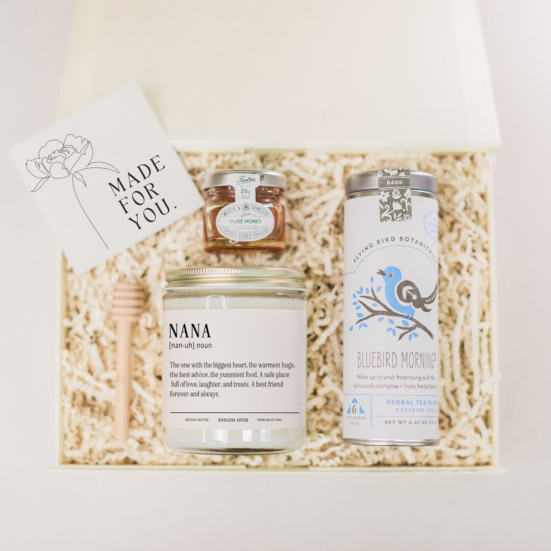 NANA Definition Candle Spa Gift Box, Funny Nana Mother's Day Gift From ...