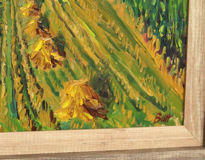 Amish Haystacks Print of an Original Oil Painting / Farm Oil Paint ...