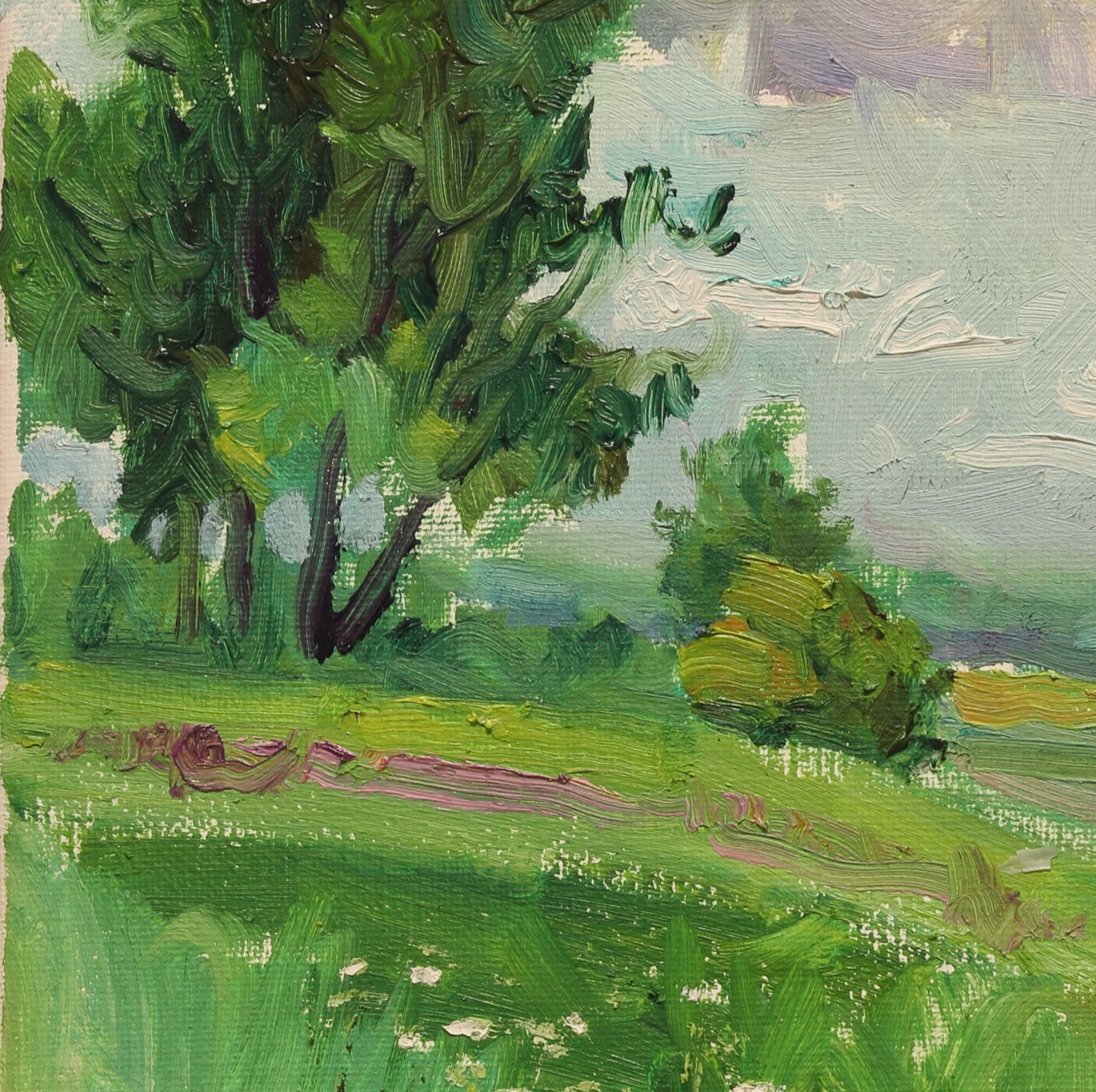 Plein Air Landscape, Plein Air Painting, Original Oil Painting, Hand ...