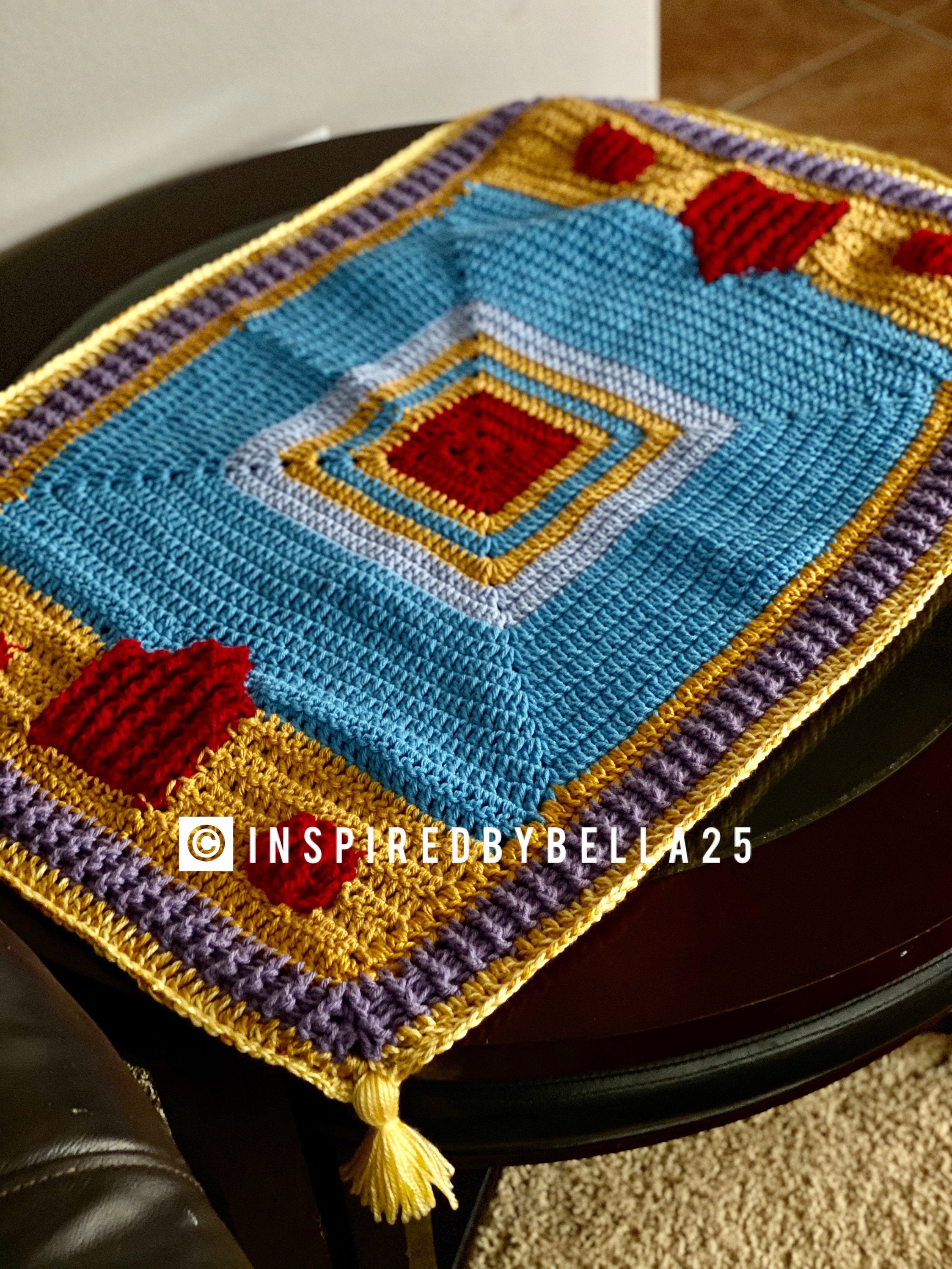 The Magic Carpet Handmade Crochet Inspired in Aladdin La Movie ,the ...