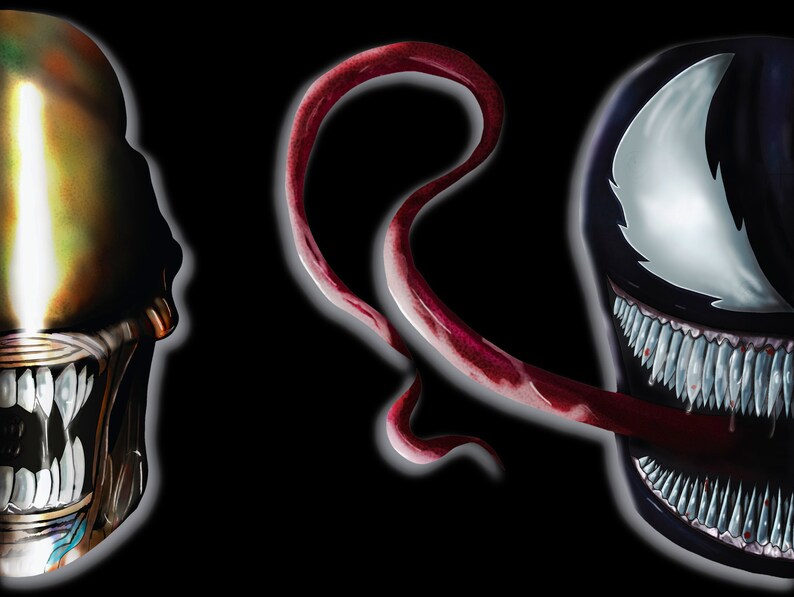 Xenomorph - Venom Print - Etsy