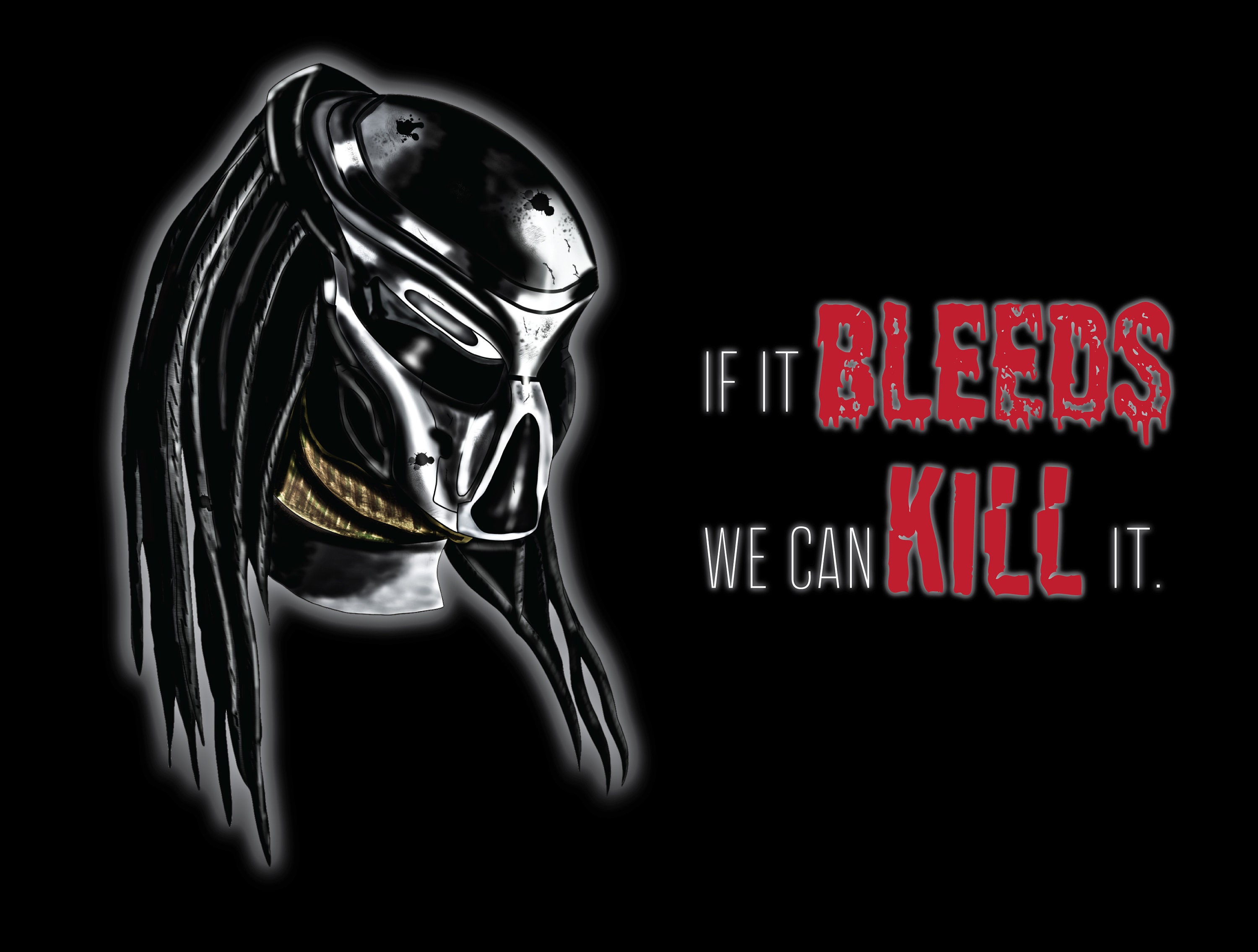 Predator If It Bleeds, We Can Kill It - Etsy