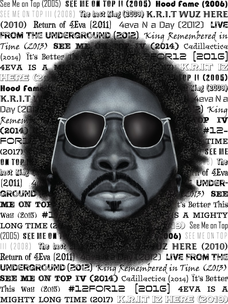 Big KRIT Poster Series - 25% Off, FREE Shipping! - Etsy