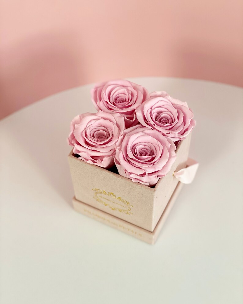 One Year Roses Gifts for Her Box of Roses Forever Roses | Etsy