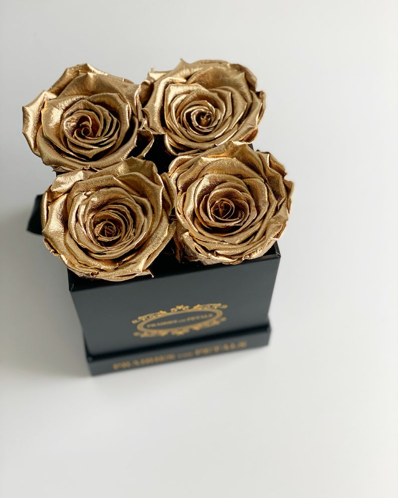 One Year Roses Gifts for Her Box of Roses Forever Roses | Etsy
